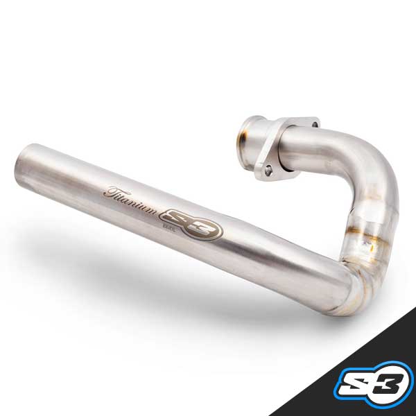 S3 - Pipe, Exhaust, 4T, Trials, Titanium, Honda RTL, EX-RTL | CPD-USA