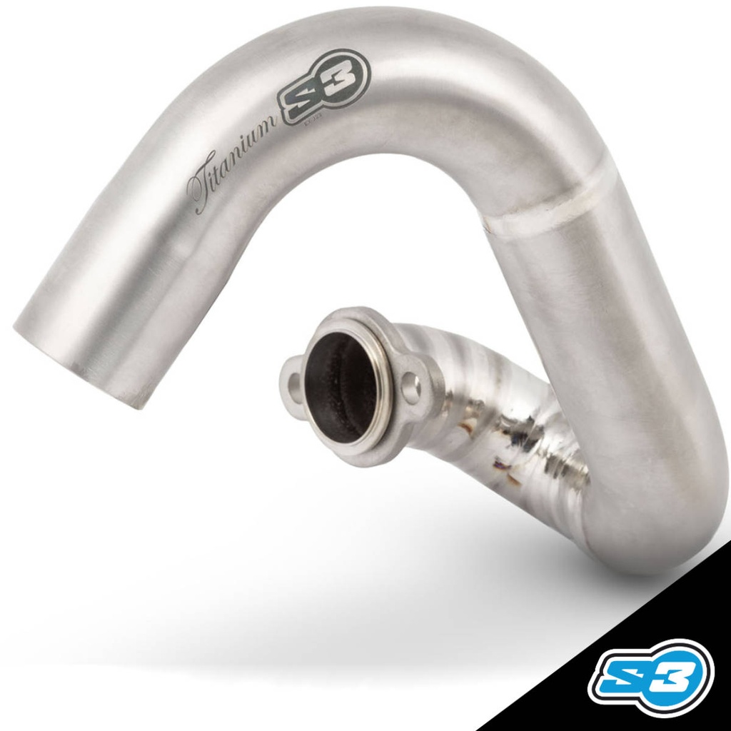 S3 - Pipe, Exhaust, 2T, Trials, Titanium, GasGas, EX-J23 | CPD-USA